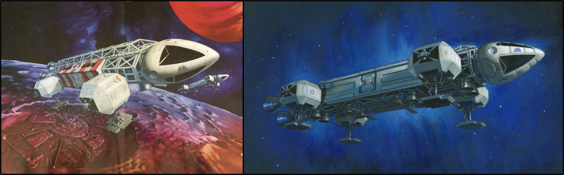 Space: 1999 Model Kit Artwork Through The Ages - Space: 1999 Series by ...